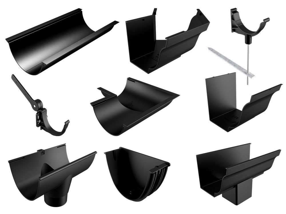 Extruded Aluminium Guttering - Aluminium Superstore